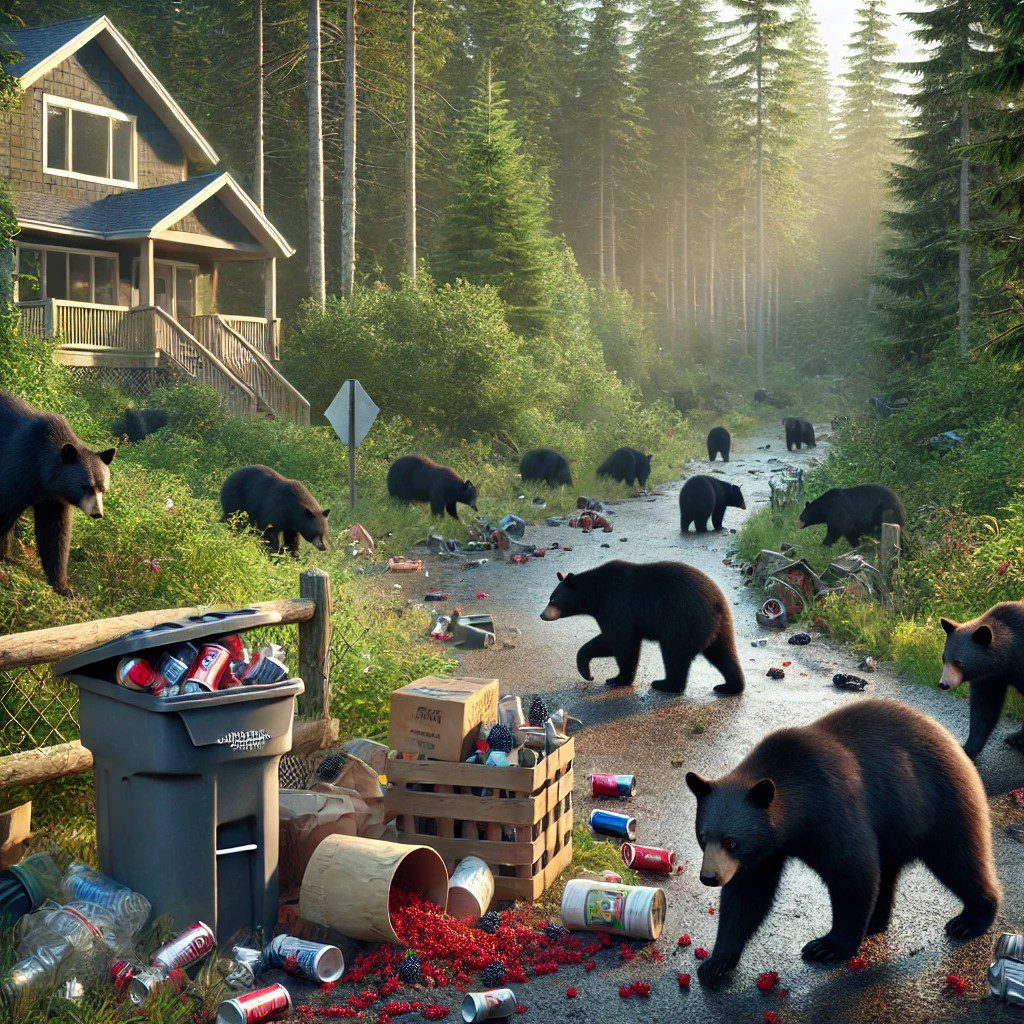 Black Bear Overpopulation and Wildlife Management Solutions - Monster ...